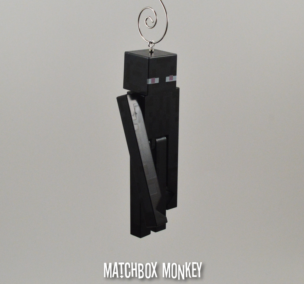 RARE Minecraft Enderman Action figure Christmas Ornament HOT! Adorno | eBay