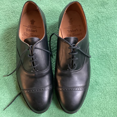 Trickers St.James Made In England shoes Uk 8 1/2 Used 1 Indoor Only Vgc ...