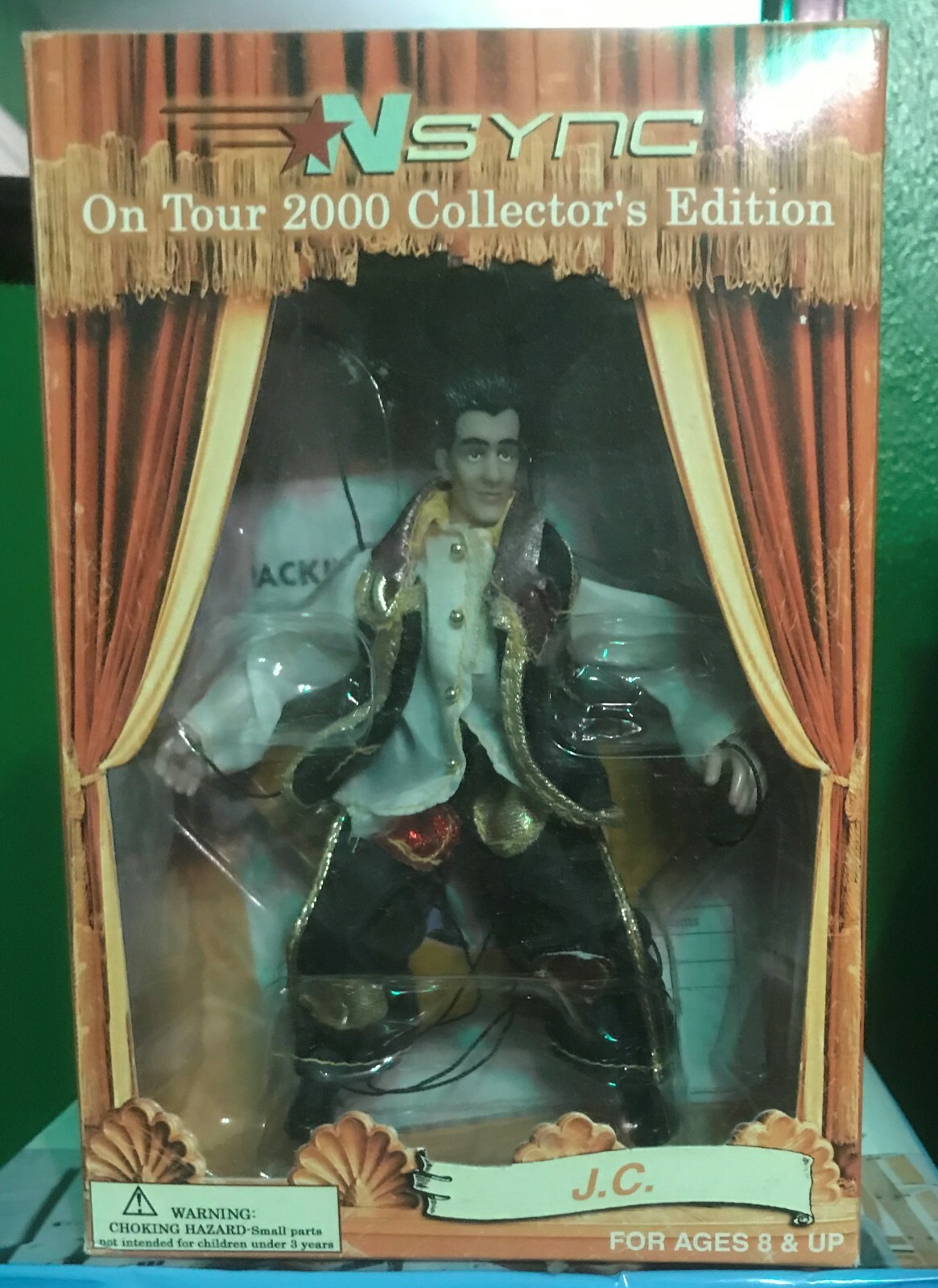 NSYNC JC Chasez mini marionette On Tour 2000 Collectors Edition | eBay