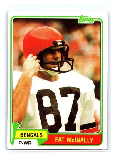 1981 Topps #383 Pat McInally Bengals | eBay
