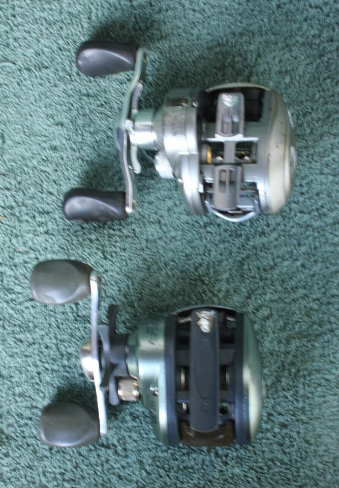 -2-Fishing Reels-Shakespeare Axiom AX2LP & Bass Pro Shops Pro Qualifier ...