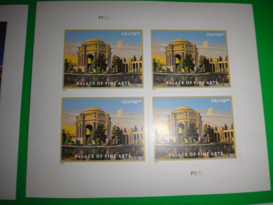 4 Sheets 16 USPS Priority Mail Express Stamps MNH VF, Face Value = $450 ...