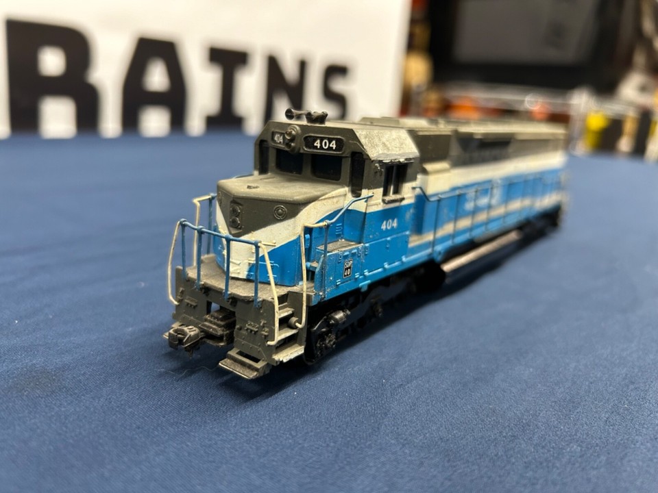 Athearn HO Great Northern #404 SDP40 Diesel Engine DC NO BOX | eBay