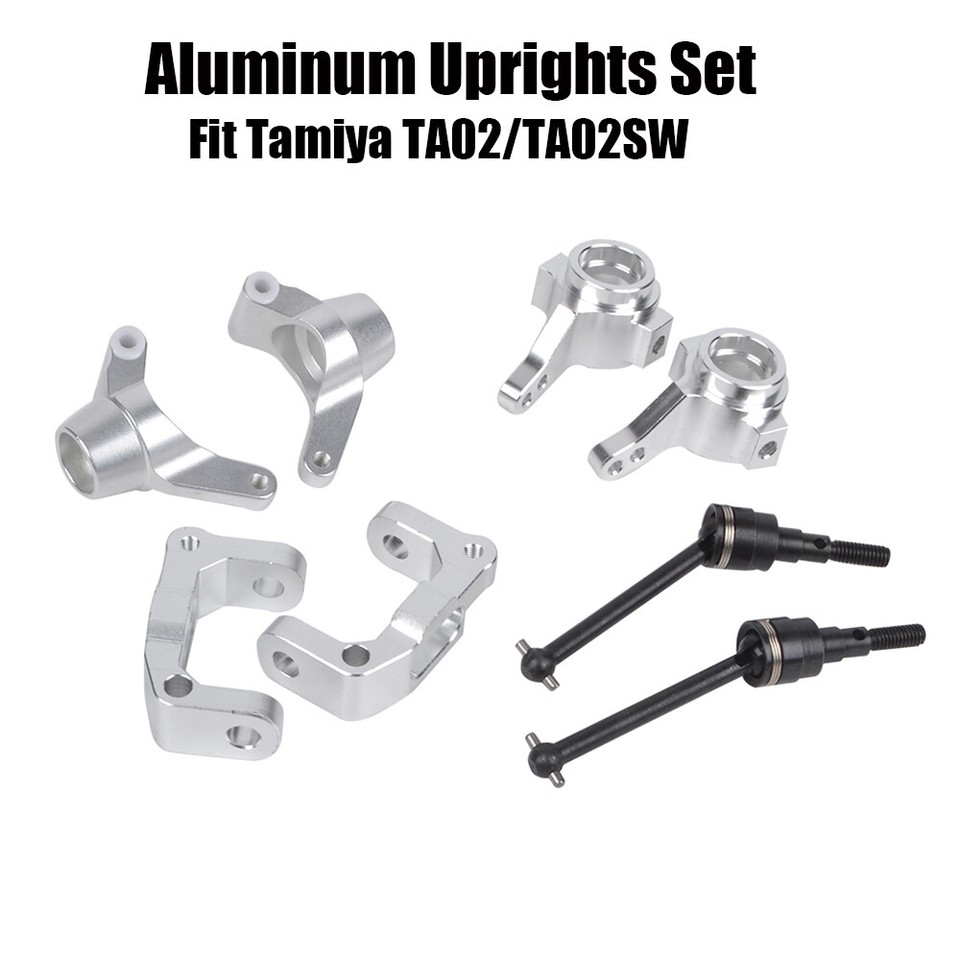 Option Aluminum Upgrades Parts Uprights/Chassis/Arm for Tamiya TA02 ...