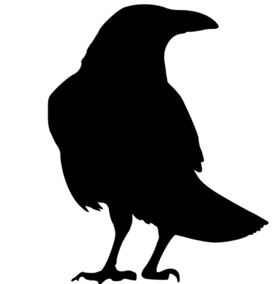 Raven Stencil - RE-USABLE 7.5 Inch x 9.5 Inch | eBay UK