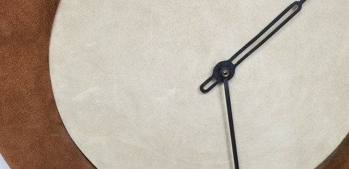 RARE VINTAGE 1976 AUSTIN PRODUCTION MODERNIST WALL CLOCK ~ 34" * WORKS ...