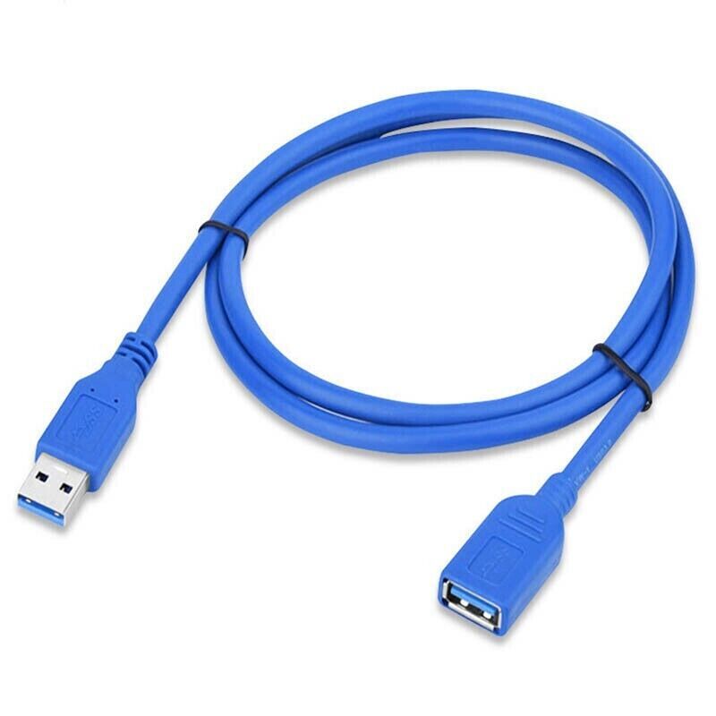 USB Extension Data Cable USB 3.0 Male to Female Adpter Cord For PC ...