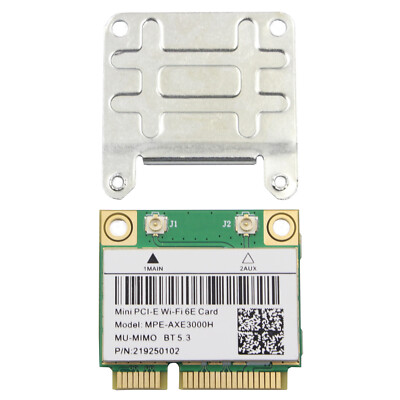 WiFi 6E AX210 Mini PCI-E Wifi Card For Intel AX210 5374Mbps BT 5.2 802 ...