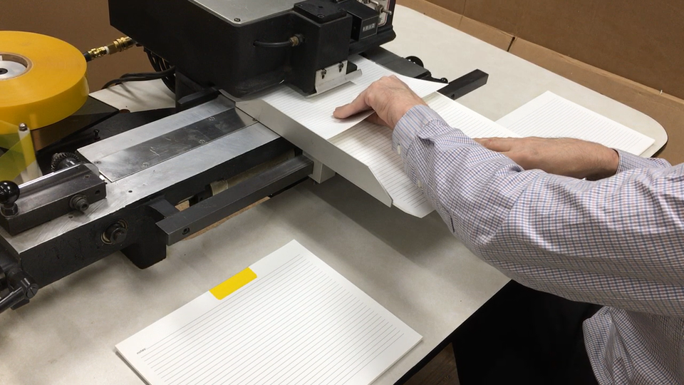 Scott 1800 Plastic Index Tab Machine Mylar Tab Reinforcer Laminator ...