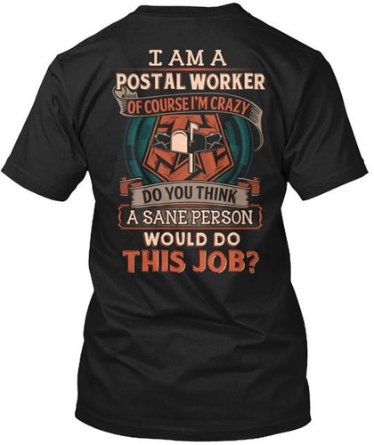 Postal Worker T-Shirt Made in the USA Size S to 5XL | eBay