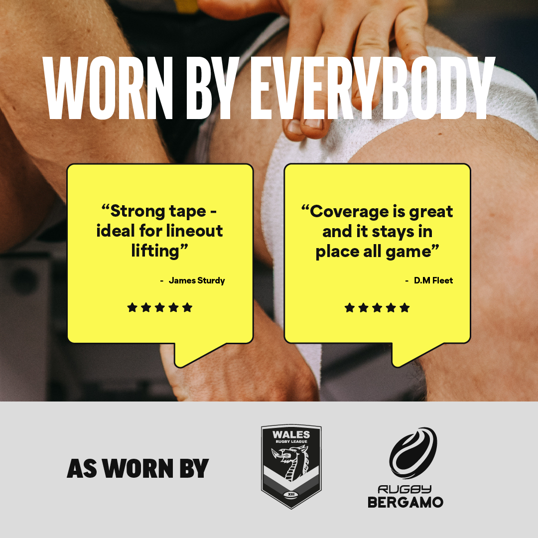 Tear EAB (Elastic Adhesive Bandage) - Strapping Rugby Lifting Finger ...