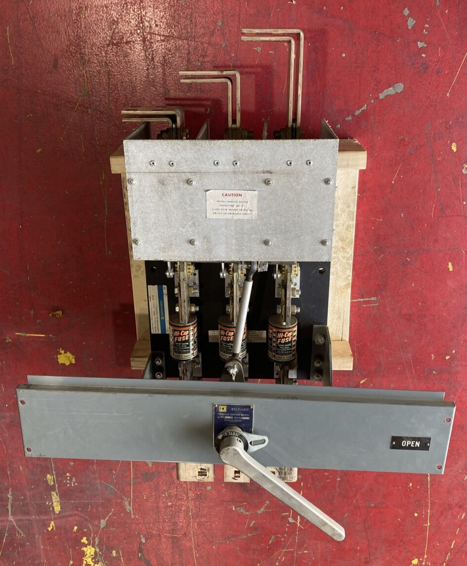 Square D Bolt-Loc Pressure Contact Switch 1200 Amp 240 Volt BLO32120 | eBay