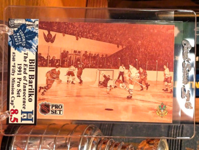 Tragically Hip Fifty Mission Cap Thin Album/CD Insert Bill Barilko card ...