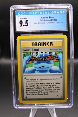 Pokemon Trainer Focus Band Neo Genesis 86/111 | eBay