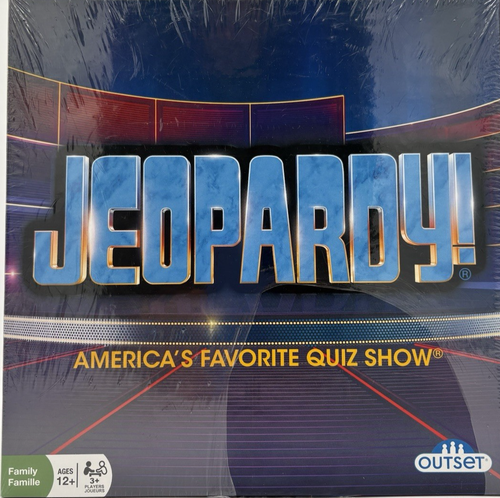 Jeopardy America’s Favorite Quiz Show NEW Sealed Outset Media Board ...