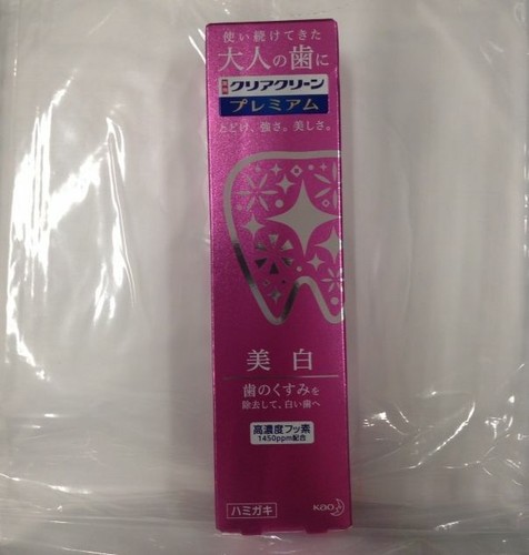 Clear Clean Premium Whitening Toothpaste 100g KAO JAPAN | eBay