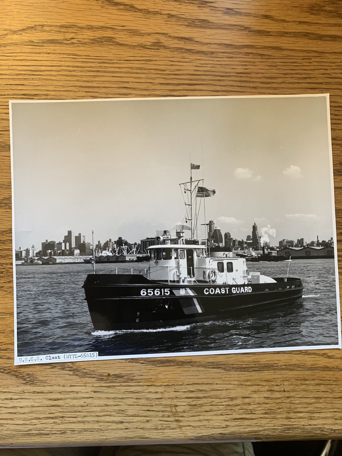 Original USN Photo USCGC Tugboat Cleat 8x10 | eBay