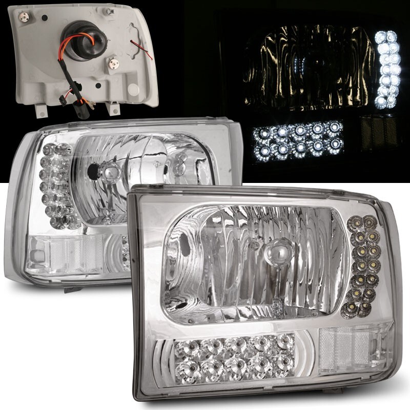 Fit 1999-2004 Ford F250 F350 F450 Superduty 00-04 Excursion LED ...