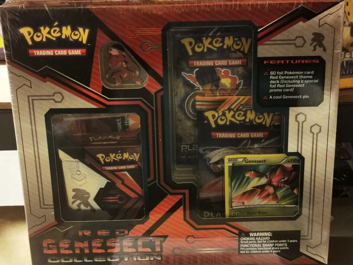 Red Genesect Pokemon Card