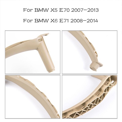 For BMW X5 X6 E70 E71 Beige Car Interior Door Handle Replace Cover Door ...