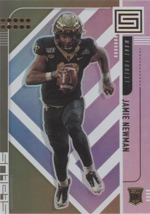 2021 Panini Chronicles Draft Picks - Status Jamie Newman #173 Bronze ...