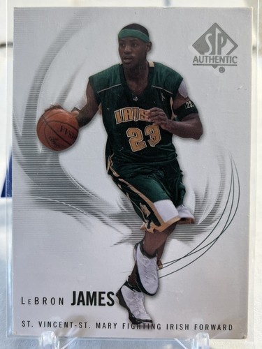 2010-11 Upper Deck SP Authentic Lebron James LeBron James #23 St Vincent St Mary | eBay