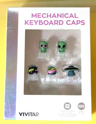 Vivitar Mechanical Keyboard Caps Aliens 5 Per Set | eBay
