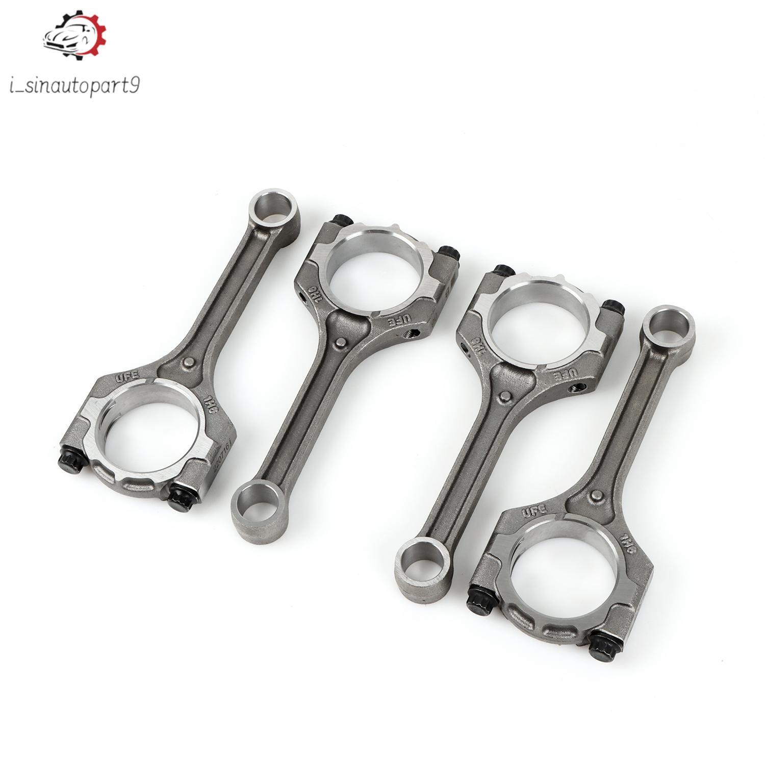 4x Connecting Rod for Hyundai Accent i20 Venga Pony Kia Ceed Rio1.4L ...