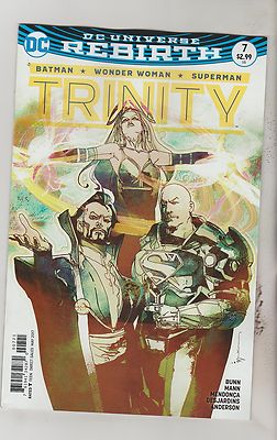 DC COMICS TRINITY #7 MAY 2017 REBIRTH VARIANT 1ST PRINT NM | eBay UK