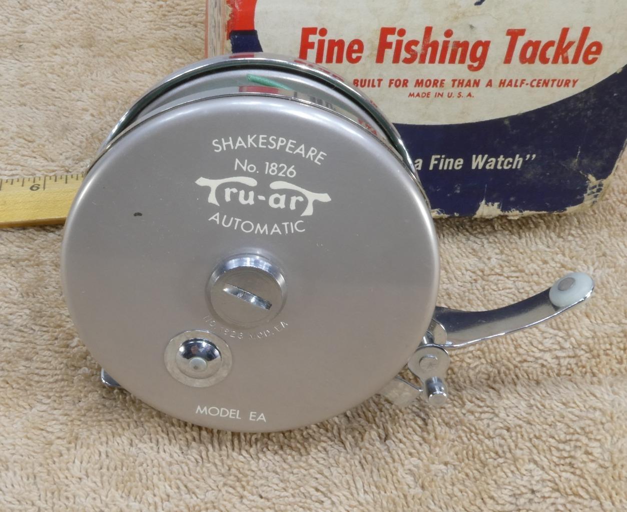 VTG Shakespeare TRU ART Automatic Fly Rod Fishing Reel 1826 EA FIsh ...
