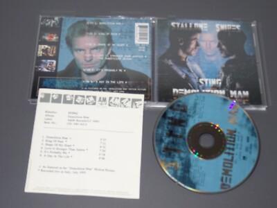 STING - DEMOLITION MAN / SOUNDTRACK-CD 1993 (EX) & PROMO-SHEET | eBay UK