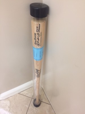 Cal Ripken Autographed Baseball Bat and commemorative edition of ...