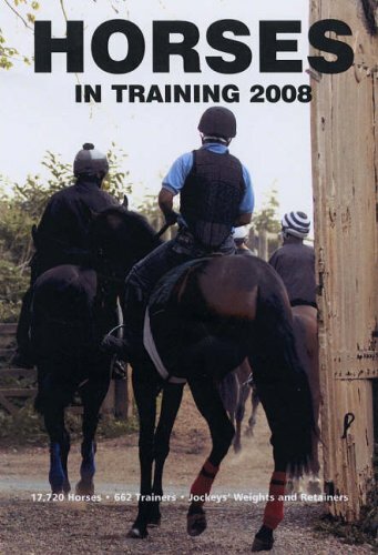 Horses in Training 2008 by Richard Lowther Paperback Book The Fast Free ...