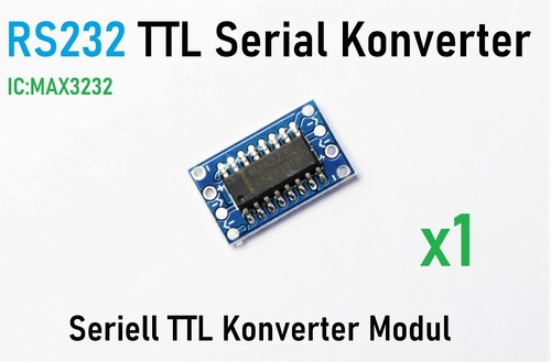 MAX3232 RS232 Mini Seriell TTL Konverter bidirektional Modul MAX232 ...