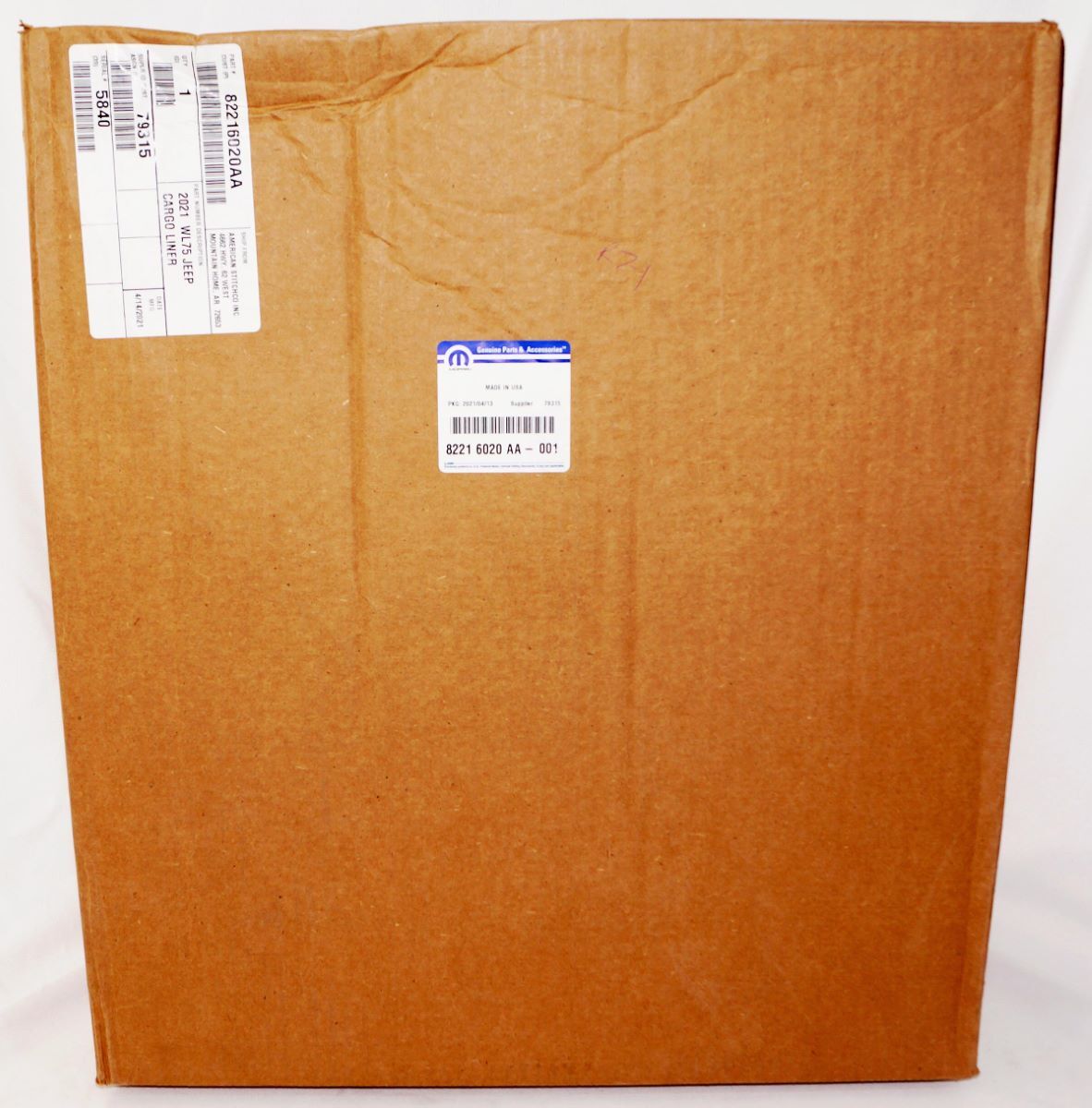 Genuine Mopar Cargo Liner 82216020AA for sale online | eBay