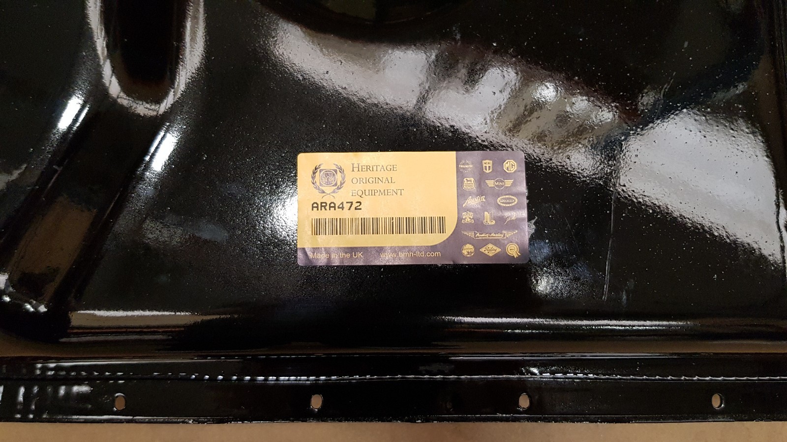 Genuine British Motor Heritage OE Morris Minor 1000 1957-71 Fuel Tank ...