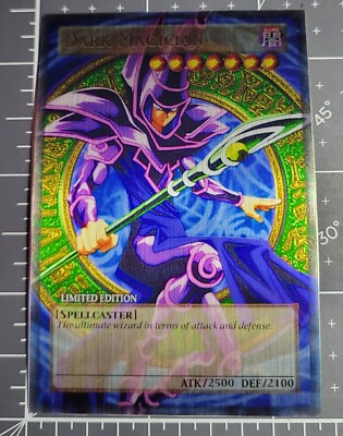 Dark Magician (Alternate Art) Ultra Rare YuGiOh Card aluminum sticker ...