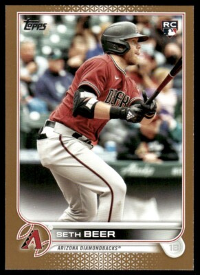 2022 Topps Seth Beer #345 Arizona Diamondbacks RC GOLD /2022 | eBay