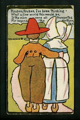 Dutch Children postcard PMC Cartoon humor Vintage | eBay