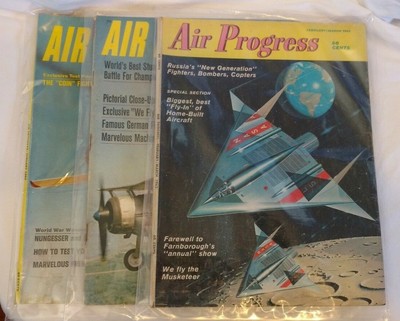 Air Progress Magazine Lot of 3 Feb/March 1963, Jan 1965, Dec. 1966 | eBay