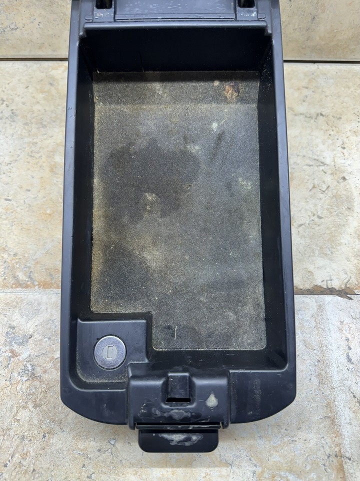 02-10 Lexus SC430 Center Storage Console Lid Armrest Leather Saddle ...