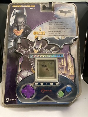 NEW Batman The Dark Knight Electronic Handheld Game by Zizzle 5 games ...