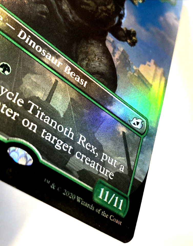 MTG Godzilla, Primeval Champion *FOIL* Ikoria: Lair of Behemoths 377 NM ...