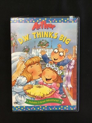 PBS Kids: Arthur - D.W. Thinks Big - DVD - 2004 RARE OOP 3 Episodes | eBay
