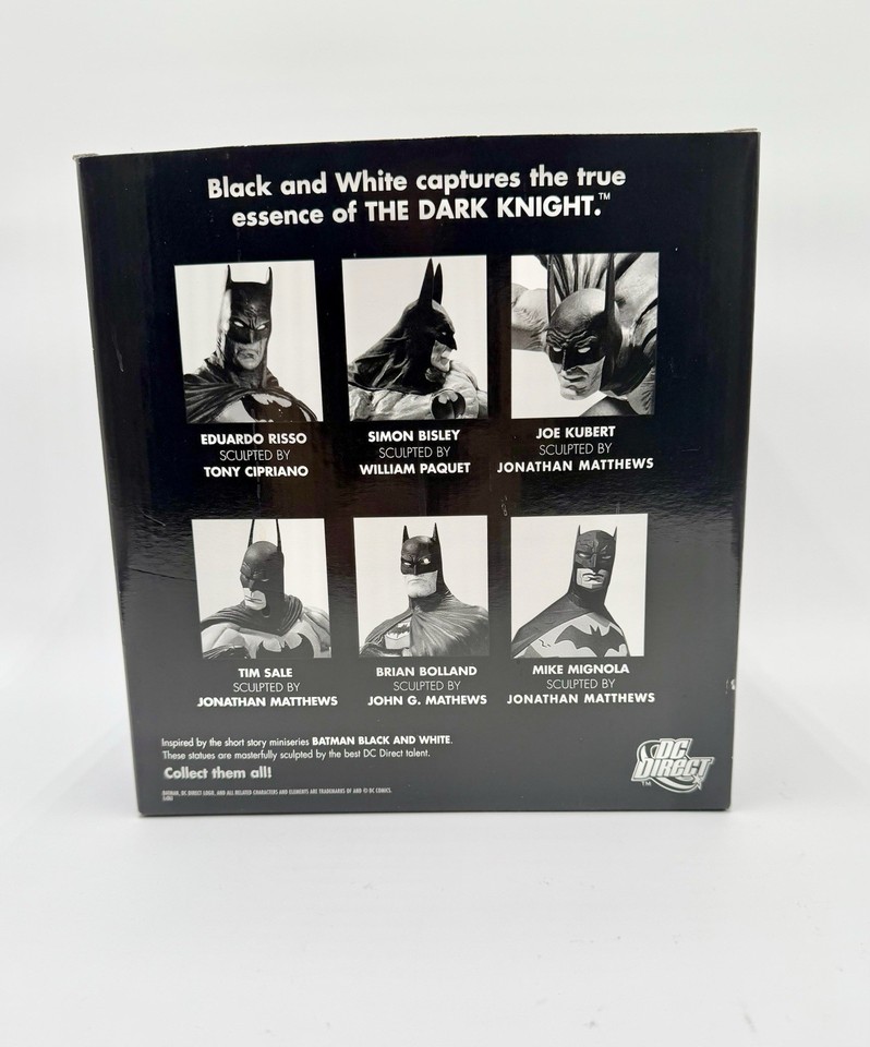 DC Direct Batman Black and White Statue Steve Rude Limited Edition ...