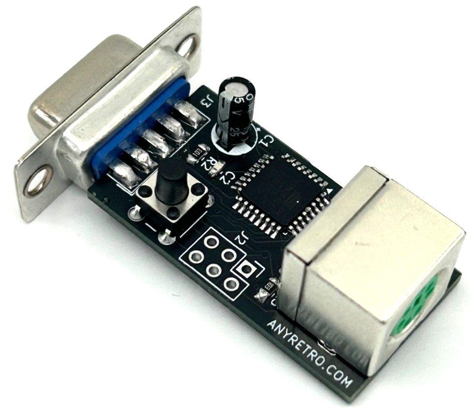 Commodore 64 1351 Compatible Optical Mouse with Adapter (Geos etc ...