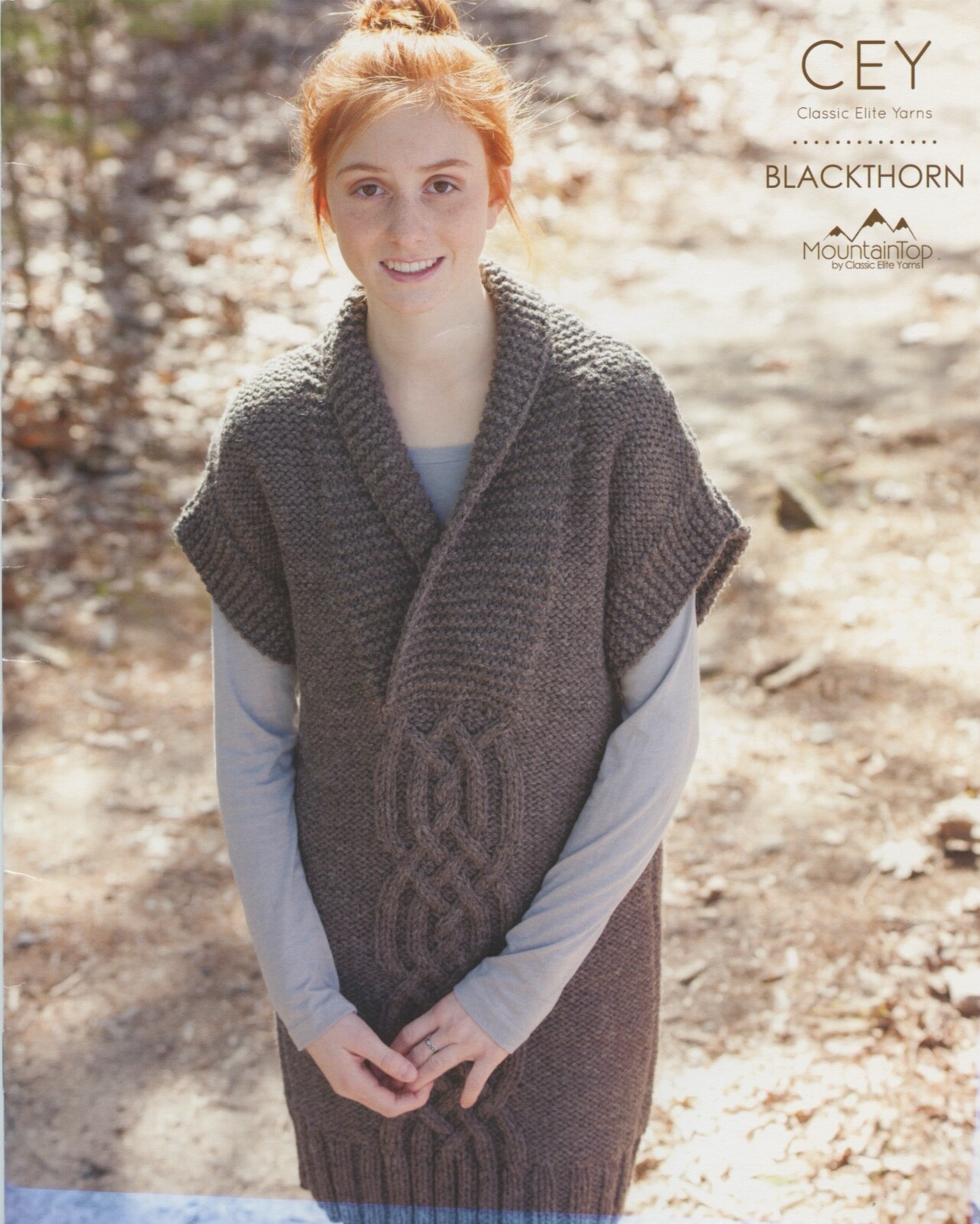 CEY Blackthorn Classic Elite Yarns 9182 Knitting Pattern Book - 6 ...