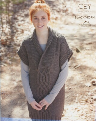 CEY Blackthorn Classic Elite Yarns 9182 Knitting Pattern Book - 6 ...