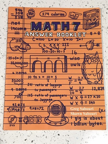 Teaching textbooks Math 7 Answer Booklet LIKE NEW | eBay