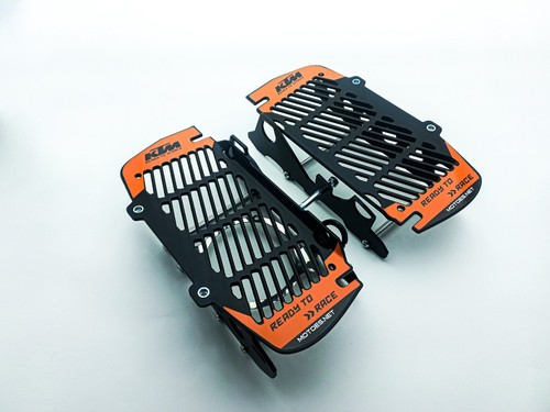 RADIATOR GUARD for KTM EXC XC XCW TPI 2T/4T 2020 - 2024 BLACK MODEL | eBay